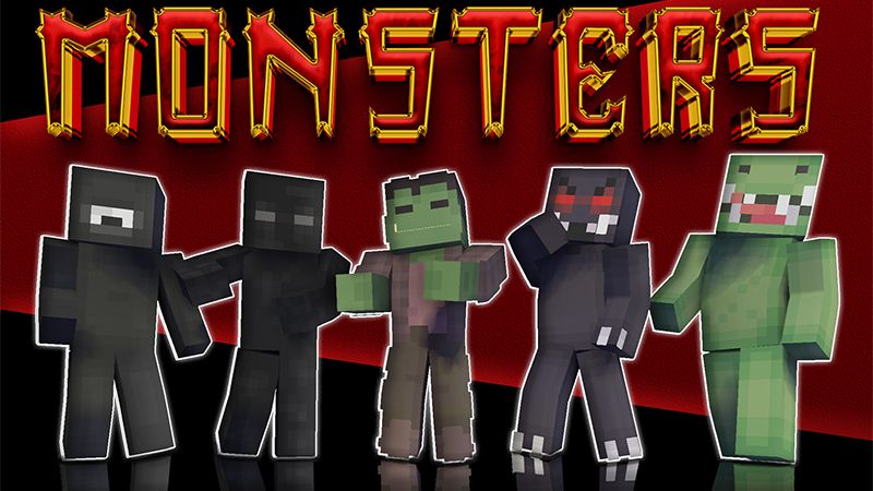 Monsters by Teplight (Minecraft Skin Pack) - Minecraft Marketplace (via ...