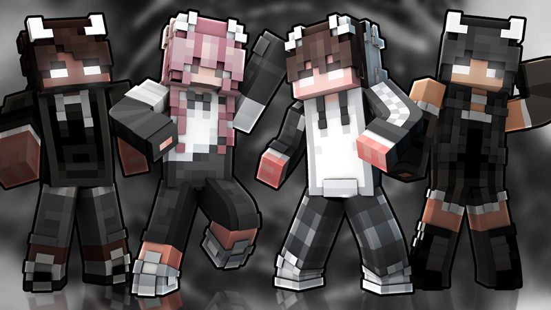 White Demons by Blu Shutter Bug (Minecraft Skin Pack) - Minecraft ...