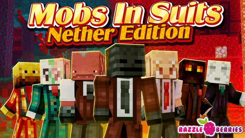 Mobs in Suits Nether Edition by Razzleberries (Minecraft Skin Pack ...