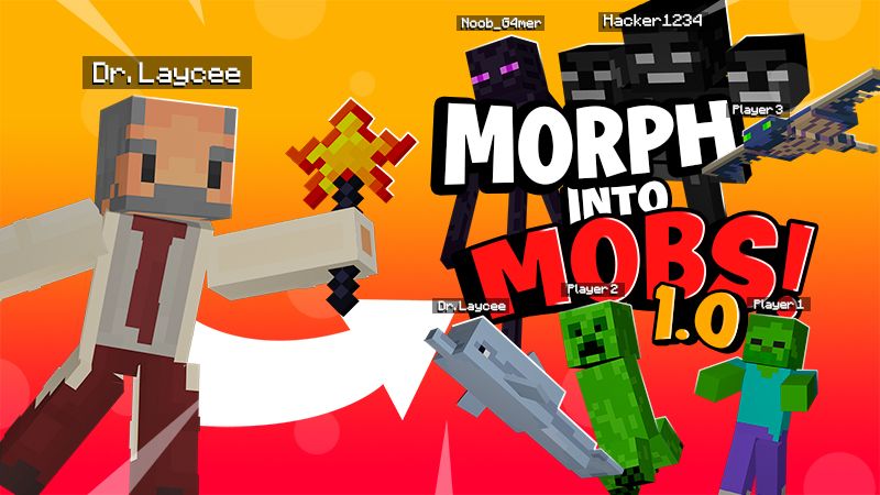 MORPH INTO MOBS 10 by Kubo Studios (Minecraft Marketplace Map ...