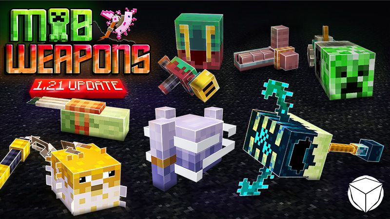 Boss Mob Weapons by Logdotzip (Minecraft Marketplace Map) - Minecraft Bedrock Marketplace Explorer