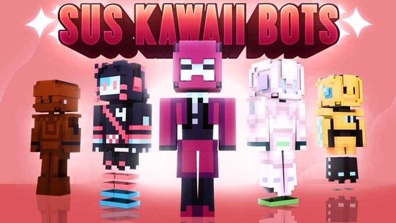 Sus Kawaii Bots by Dark Lab Creations (Minecraft Skin Pack) - Minecraft ...