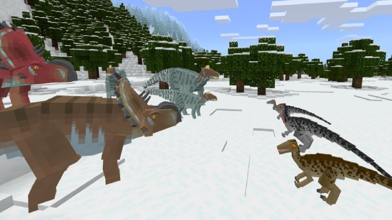 DINOSAUR ERA 1.1 by CompyCraft - Minecraft Bedrock Marketplace Explorer