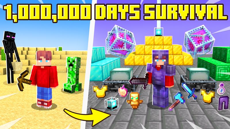 1000000 Days Survival by GoE-Craft (Minecraft Marketplace Map ...