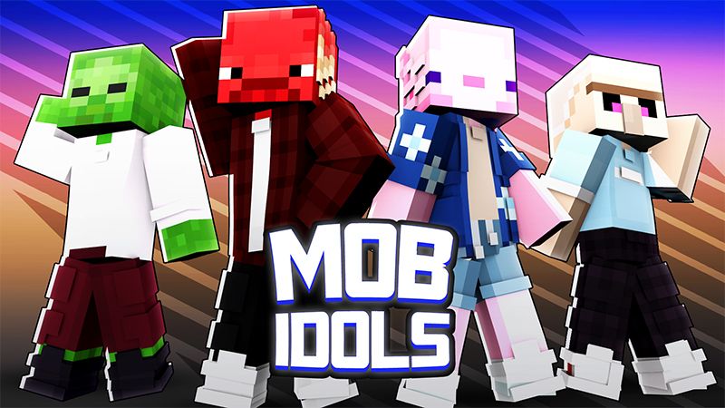 Mob Idols by Cypress Games (Minecraft Skin Pack) - Minecraft ...