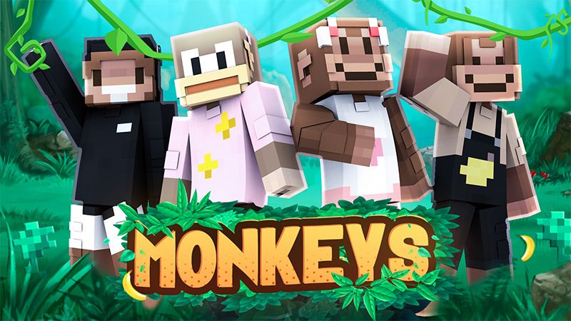 Monkeys by Lore Studios (Minecraft Skin Pack) - Minecraft Bedrock ...