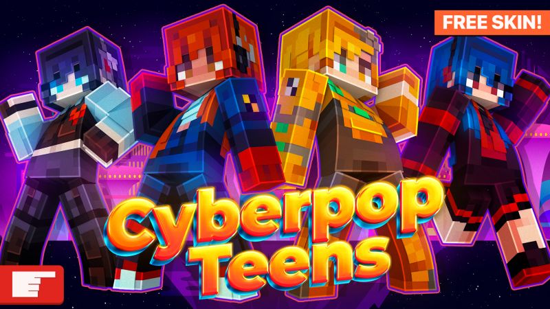 Cyberpop Teens by FingerMaps (Minecraft Skin Pack) - Minecraft Bedrock ...