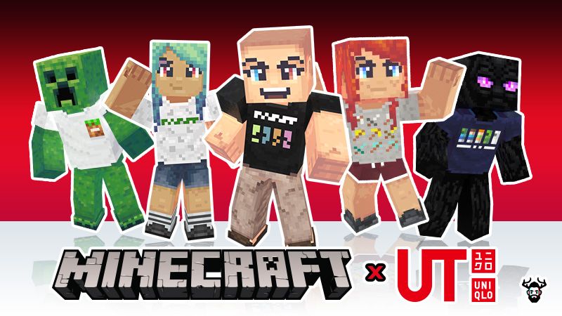 Minecraft x Uniqlo Skin Pack by Mike Gaboury (Minecraft Skin Pack ...