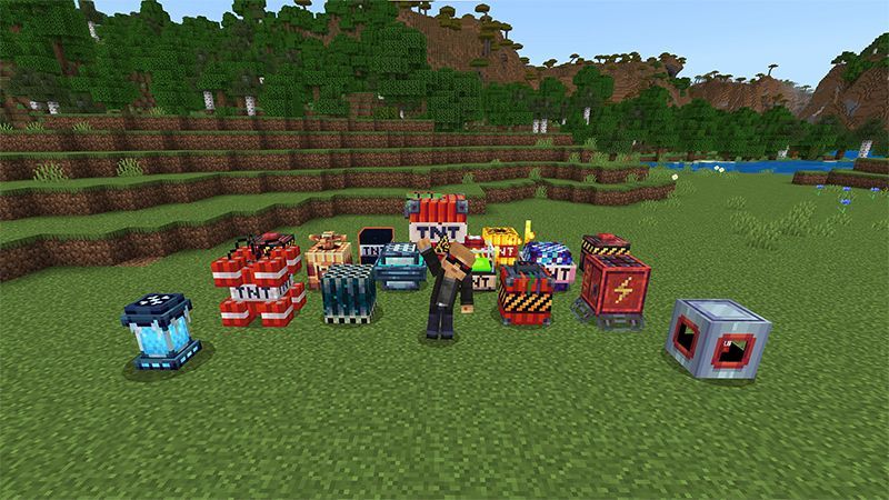 More TNT! Add-On by Tsunami Studios - Minecraft Bedrock Marketplace ...