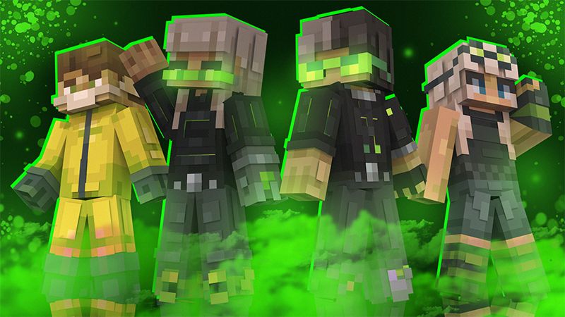 Toxic Friends by AquaStudio (Minecraft Skin Pack) - Minecraft Marketplace (via bedrockexplorer.com)