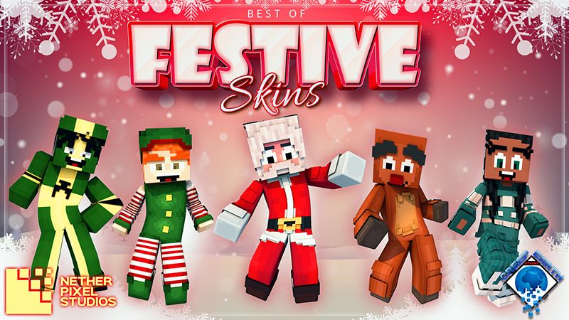 Best of Festive Skins by Netherpixel (Minecraft Skin Pack) - Minecraft ...