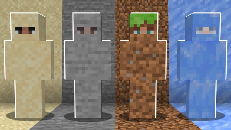 Camo Blocks Naturals by Withercore (Minecraft Skin Pack) - Minecraft ...