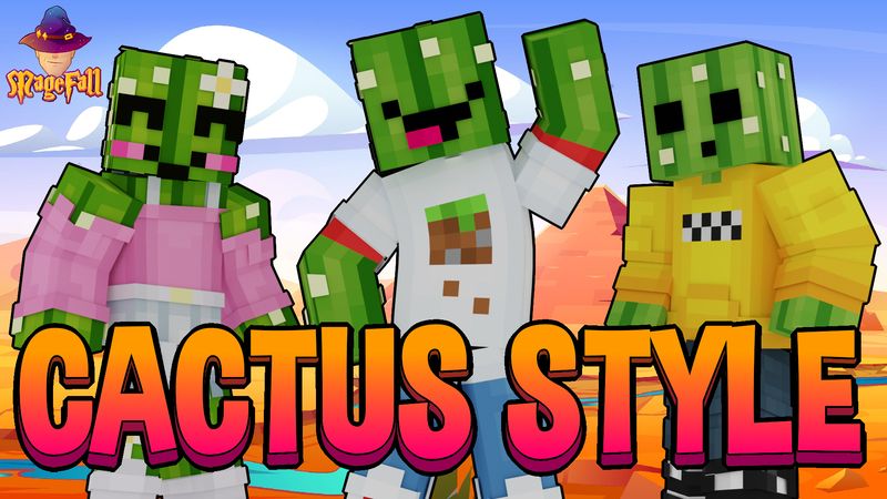 Cactus Style by Magefall (Minecraft Skin Pack) - Minecraft Marketplace ...