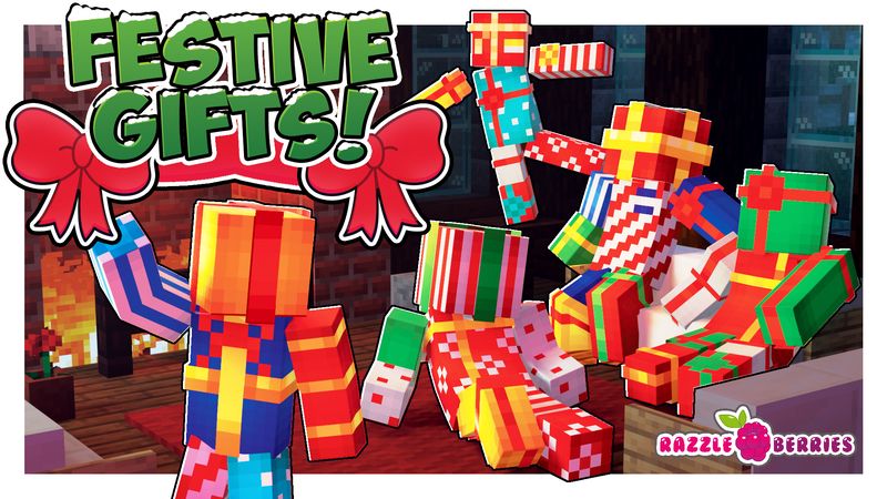 Festive Gifts by Razzleberries (Minecraft Skin Pack) - Minecraft ...