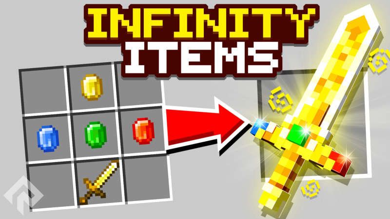 Infinity Items by RareLoot (Minecraft Marketplace Map) - Minecraft ...