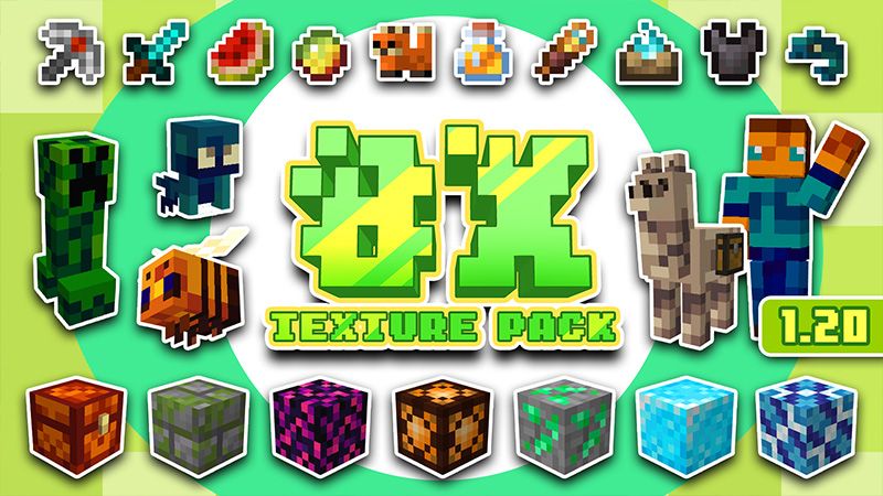 8bit Texture Pack by Mine-North - Minecraft Marketplace (via ...