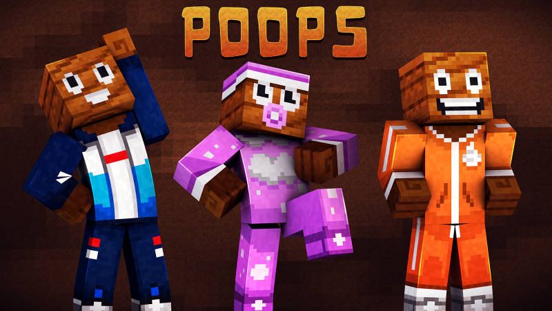 Poops by 57Digital (Minecraft Skin Pack) - Minecraft Marketplace (via ...