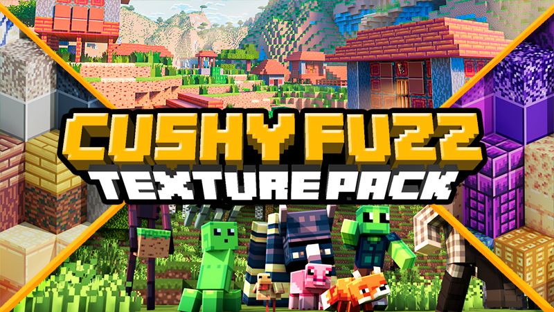 Cushy Fuzz Texture Pack by Giggle Block Studios - Minecraft Marketplace ...