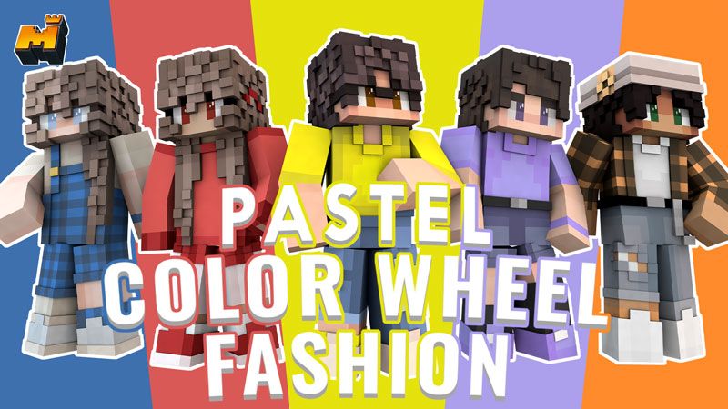 Pastel Color Wheel Fashion by Mineplex (Minecraft Skin Pack ...