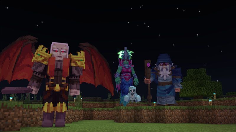 Dungeons and Bosses Add-on by Ninja Block - Minecraft Bedrock ...