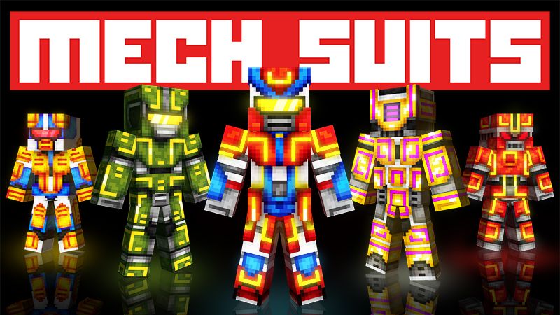 MECH SUITS by Starfish Studios (Minecraft Skin Pack) - Minecraft ...