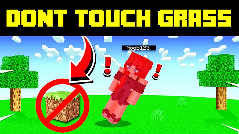 DONT Touch GRASS by Pickaxe Studios (Minecraft Marketplace Map ...